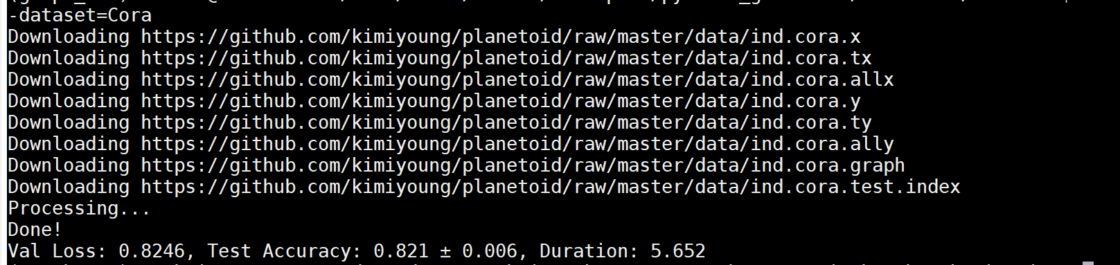 Not able to reproduce the published results of GAT on Cora dataset · Issue #338 · pyg-team ...