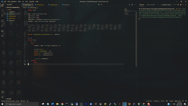 GitHub - koralkulacoglu/AirBoard: A keyboard without keys which uses OpenCV to locate finger ...