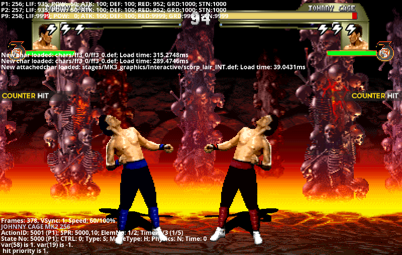 Setting hit priority based on a variable produces different results in IKEMEN GO and MUGEN 1.1 ...