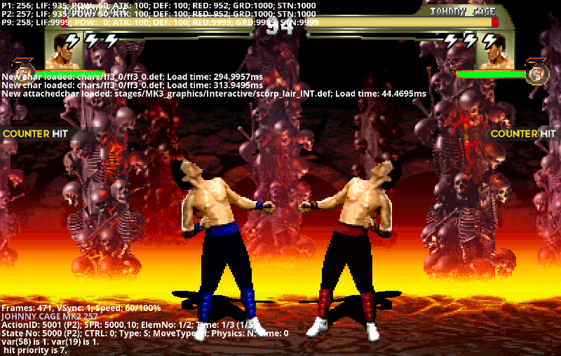 Setting hit priority based on a variable produces different results in IKEMEN GO and MUGEN 1.1 ...