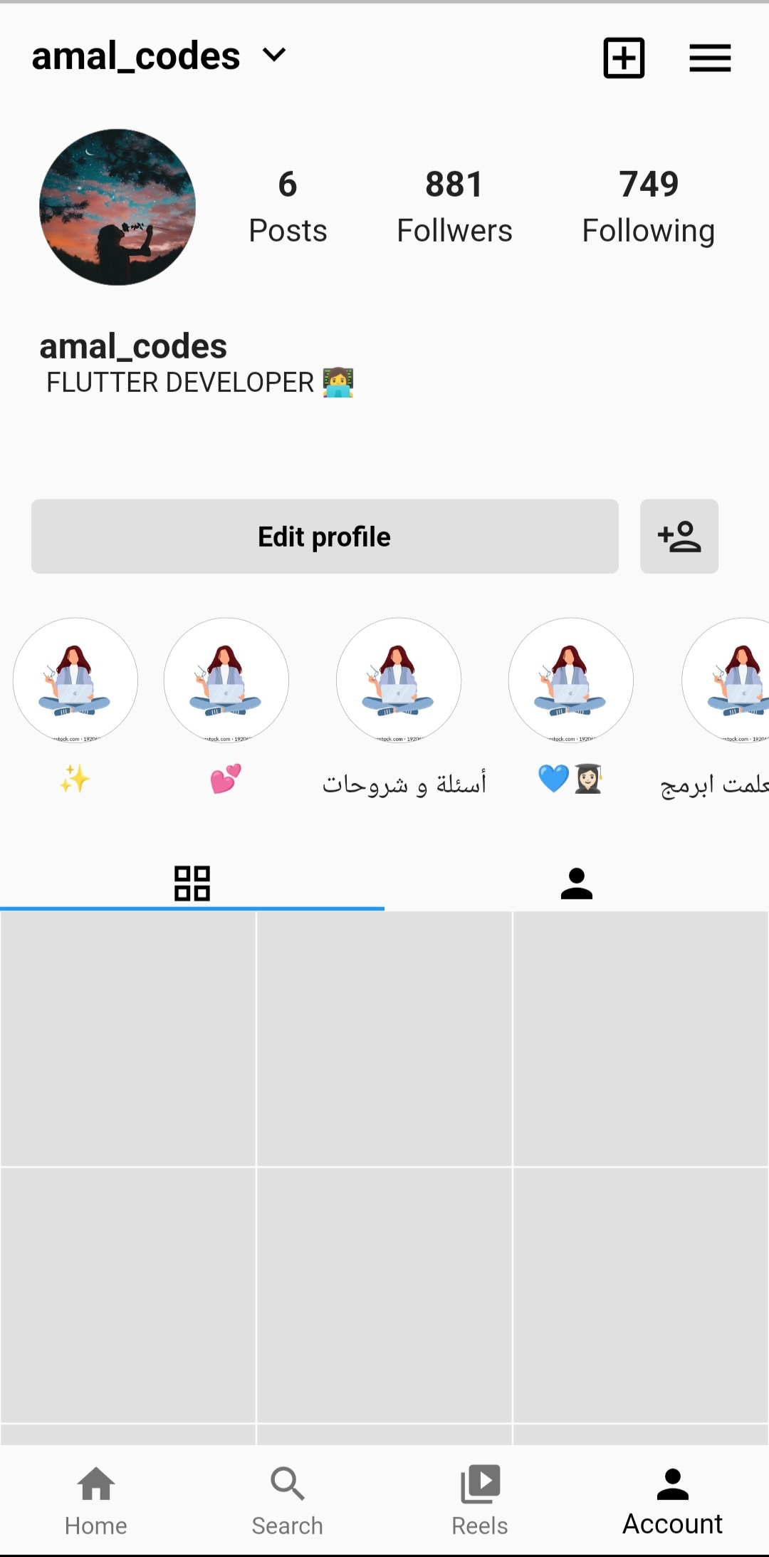 Insta Ui · Issue 1 · Amalalrashdi97instagram Ui Flutter · Github 