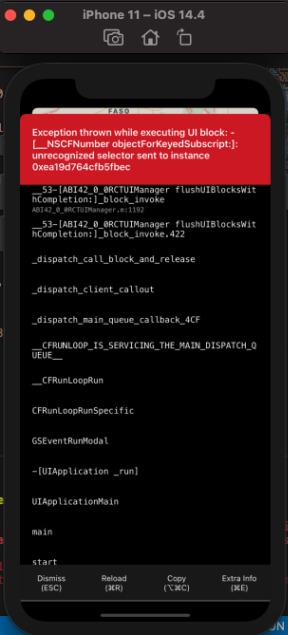 Exception thrown while executing UI block · Issue #1337 · software-mansion/react-native-svg · GitHub