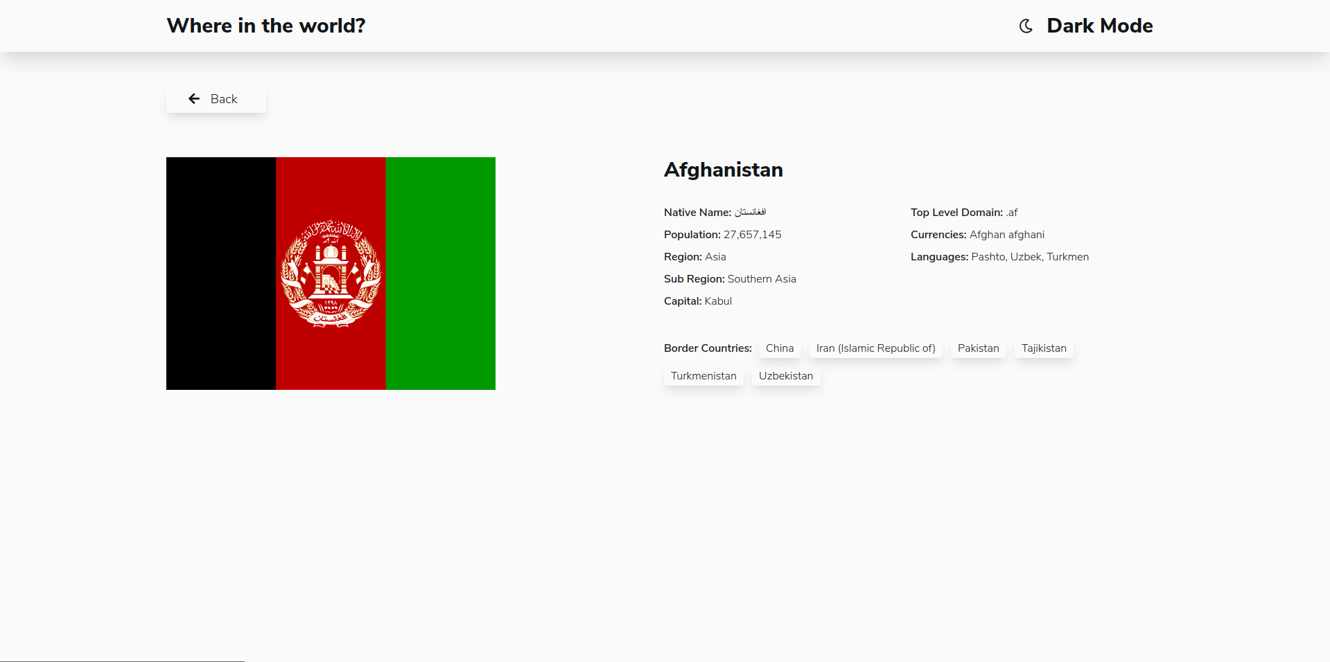 GitHub - divyanshu0x16/REST-Countries: REST Countries API with color ...