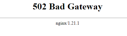 Nginx "502 Bad Gateway" when upgrading · Issue #222 · GhostManager/Ghostwriter · GitHub
