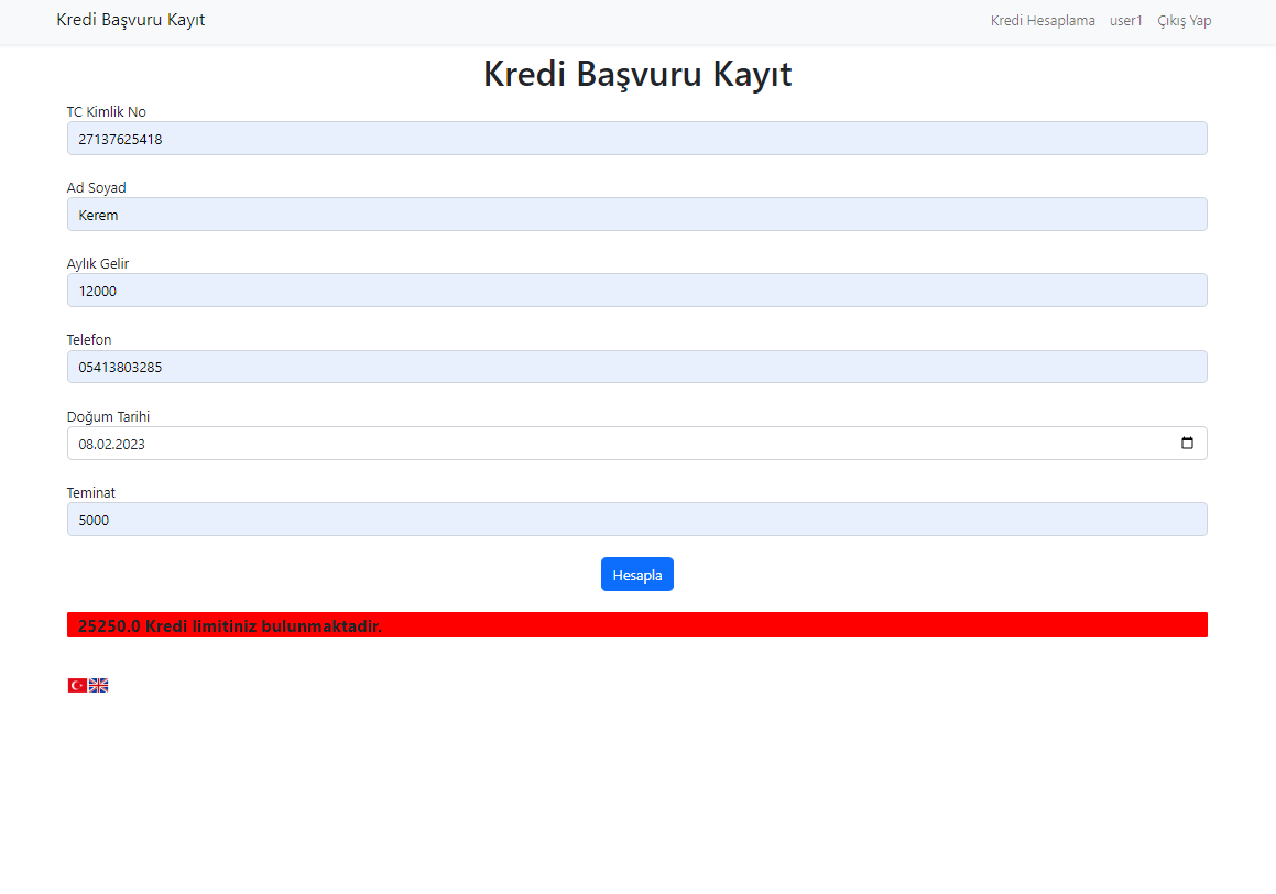 GitHub - E2Kerem01/CreditApplication