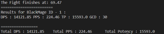 GitHub - IAmPythagoras/FFXIV-Combat-Simulator: Environment in which the ...