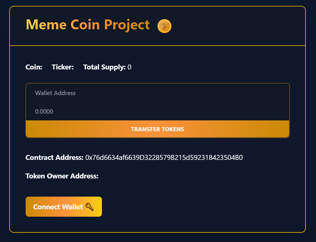 GitHub - 0xSenzel/memecoin