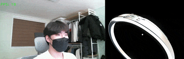 GitHub - Kim-Minjong/MediaPipe_Hand-Tracking_Computer-Interaction: Source code that uses the ...