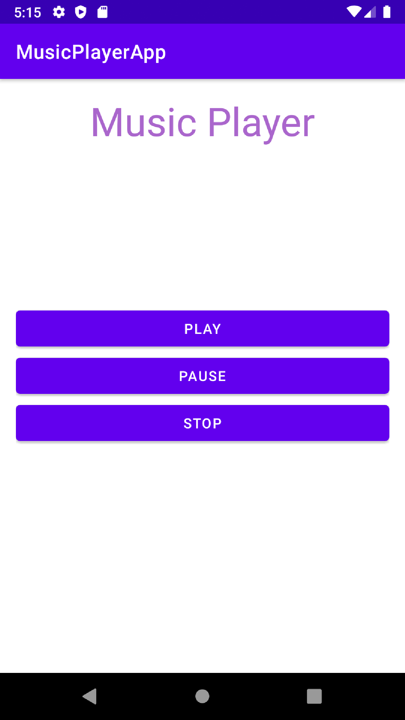 GitHub - ChristyBerlin21/Music-Player-Application