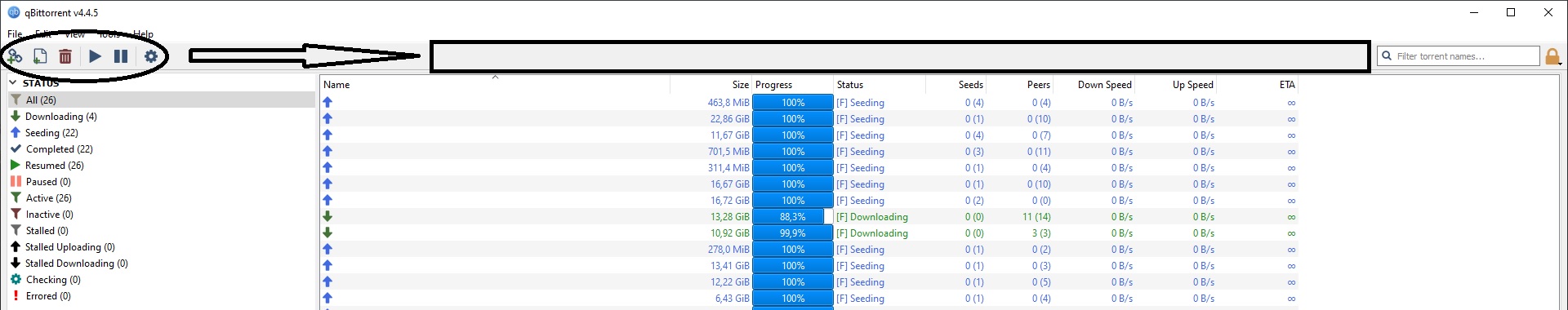 An own Torrent Creator button? And be able to move icons? · Issue ...