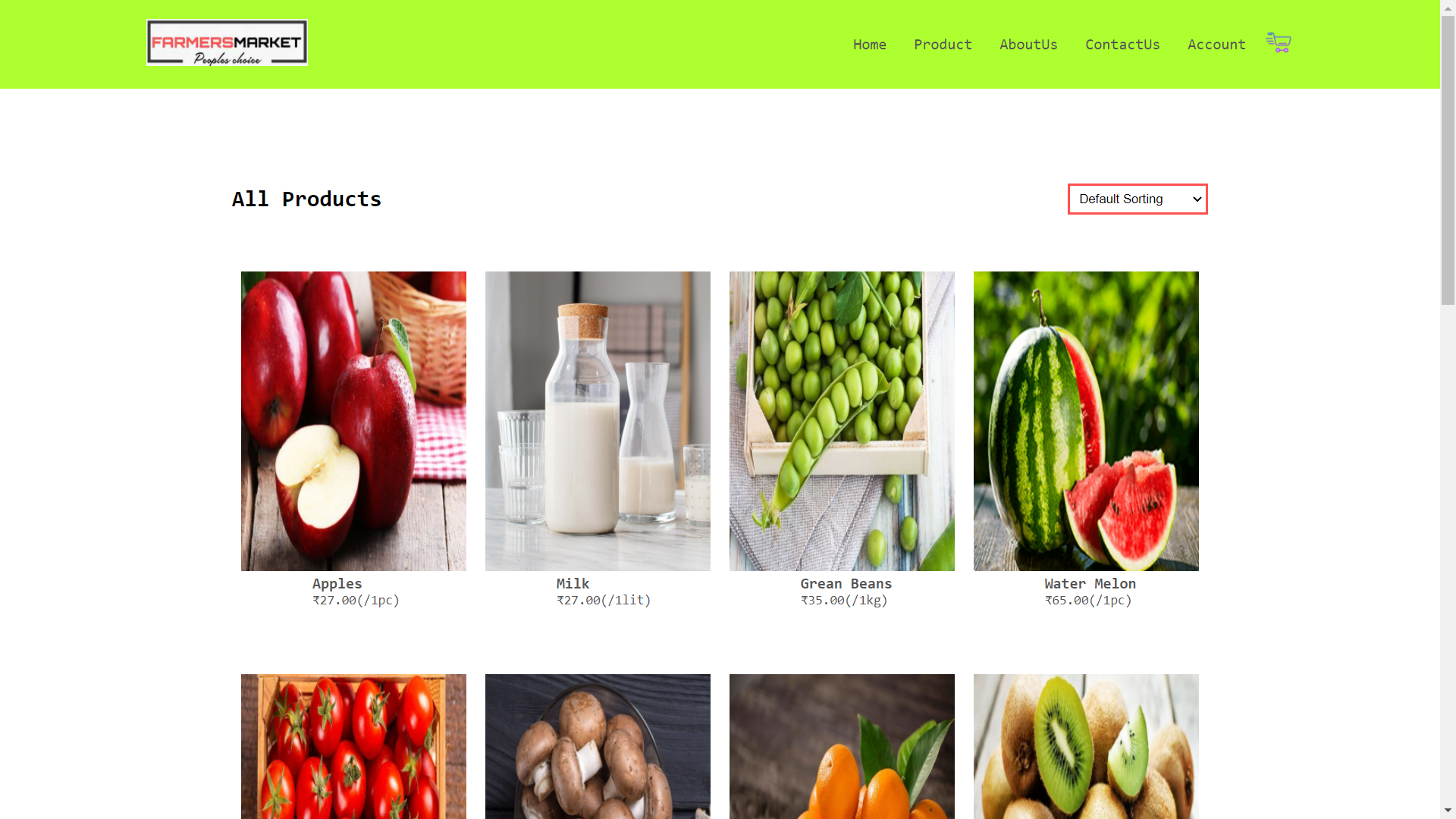 GitHub - Harika-Dondapati/Farmer-s-Market