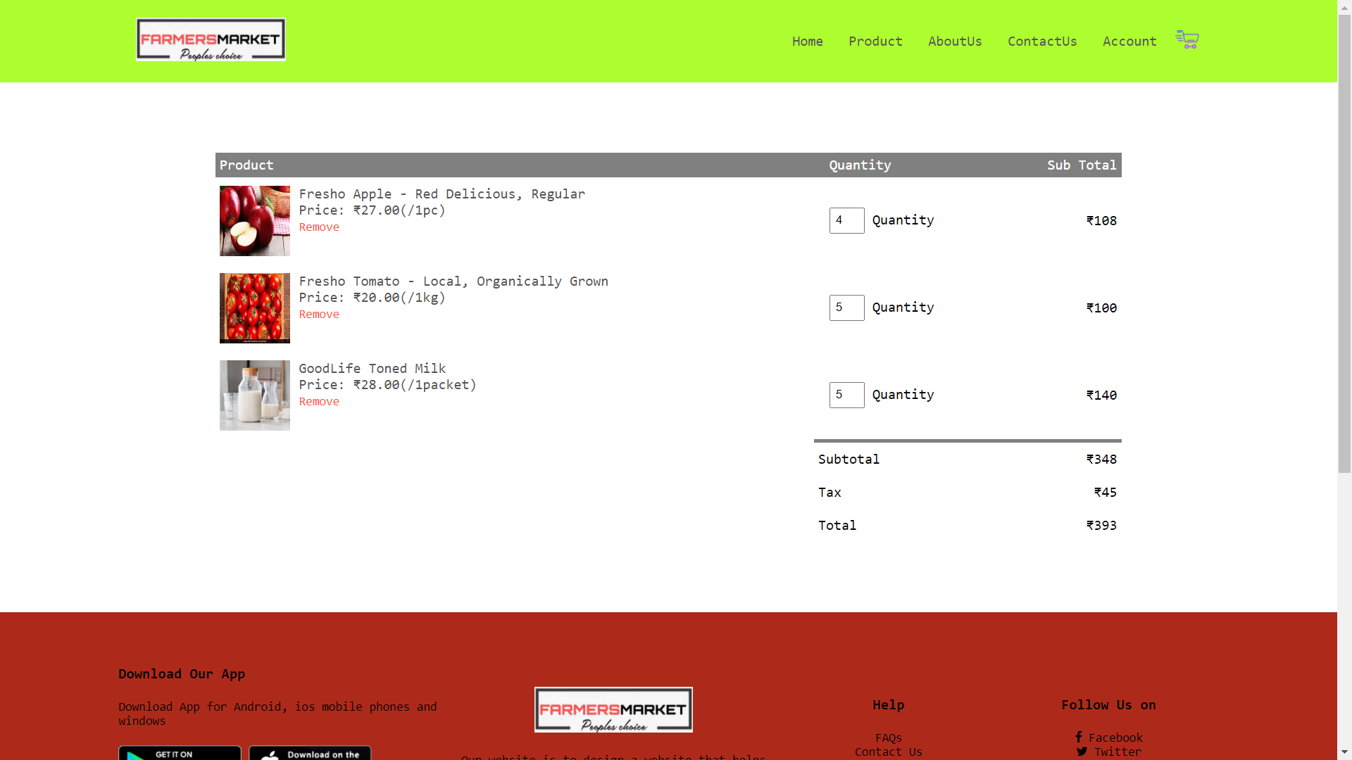 GitHub - Harika-Dondapati/Farmer-s-Market