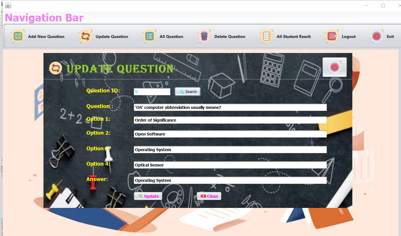 GitHub - SamudralaKarthik/Examination-System: This project for an ...
