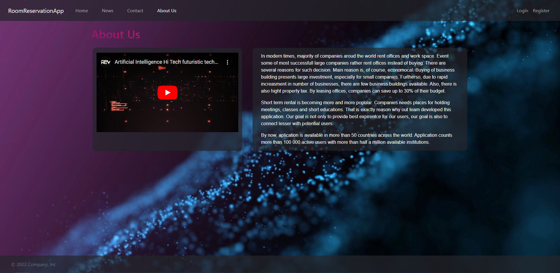 GitHub - bfurst/RoomReservationApp: Web aplikacija za rezervaciju soba unutar institucije