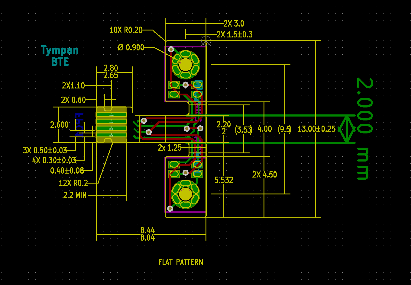Error in 7146-01003_FLEX CIRCUIT_Rev-E.PDF · Issue #1 · Tympan/Earpiece_BTE-RIC_V1 · GitHub