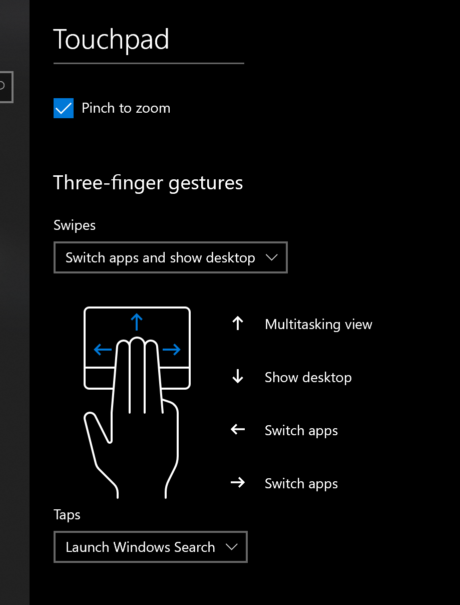 Change four-finger to three-finger in switching between desktops? · Issue #231 · imbushuo/mac ...