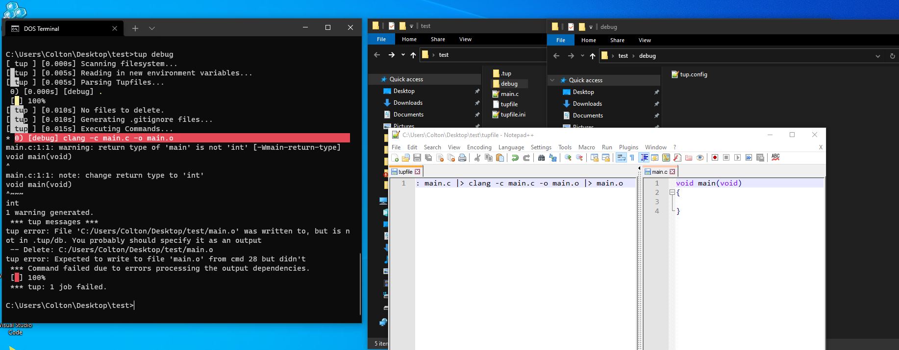 Variants on windows · Issue #334 · gittup/tup · GitHub