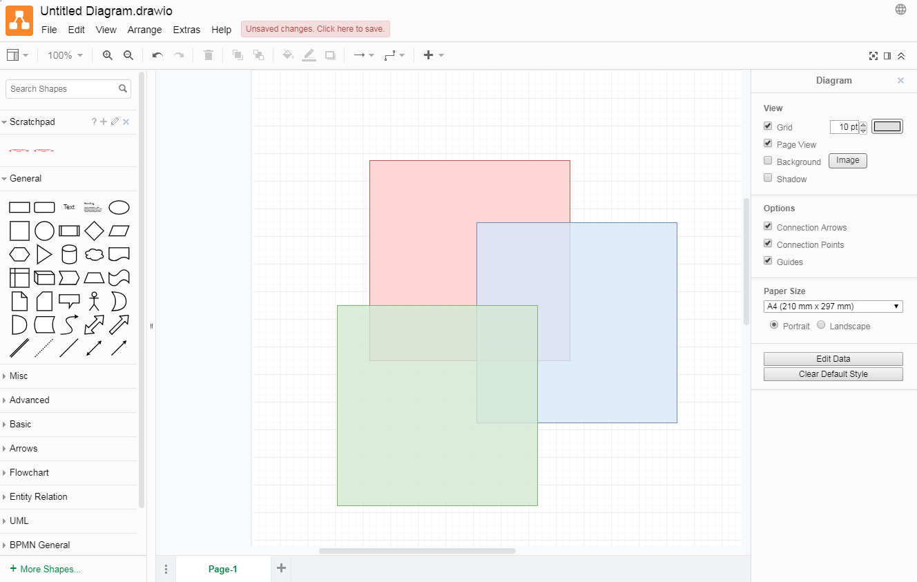 Feature Request: add opacity slider in color chooser · Issue #481 · jgraph/drawio · GitHub