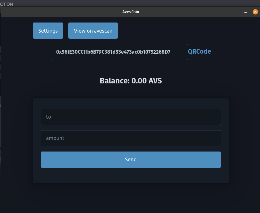 GitHub - Aves-Project/aves-wallet: Aves light wallet made with react and electron js.