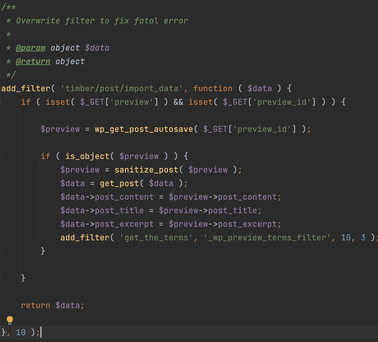 [BUG] Fatal Error when previewing posts with PHP 8.1 · Issue #2721 ...