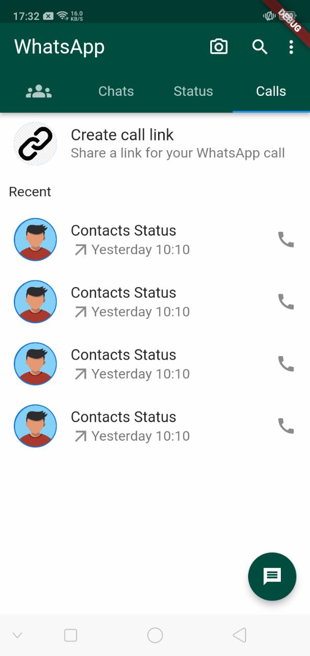 GitHub - Adi9876/WhatsApp-Clone-Flutter