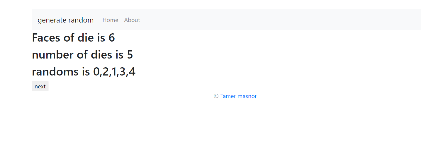 GitHub - Tamer3mansor/Random-number-generator: Random number generator web app