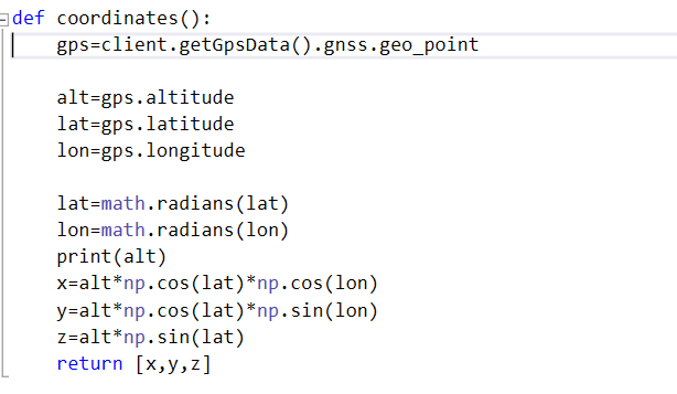 How to use API getGpsData() · Issue #2833 · microsoft/AirSim · GitHub