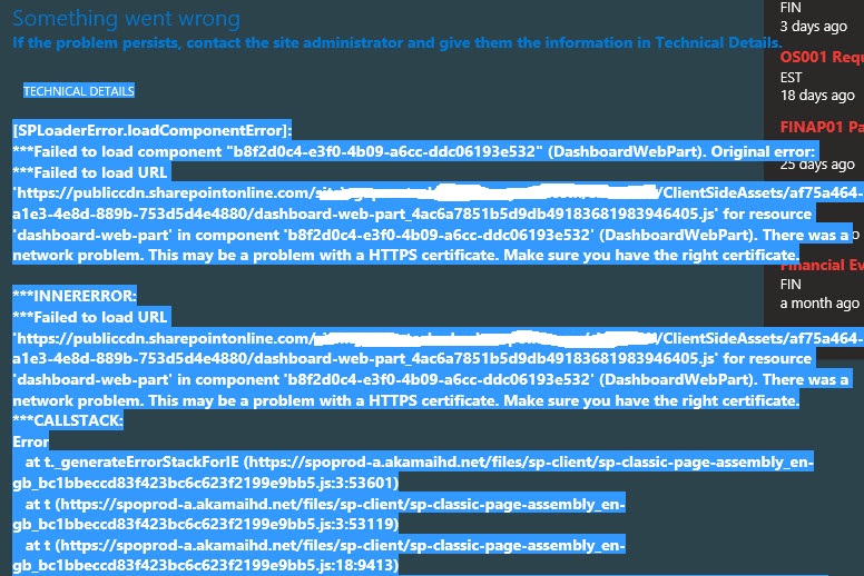 This May Be A Problem With A Certificate Make Sure You Have The Right Certificate · Issue