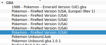 [Feature Request] Library mode always show filename · Issue #2415 · mgba-emu/mgba · GitHub