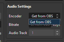 Audio encoder selection broken in OBS 29.1 beta · Issue #262 · sorayuki/obs-multi-rtmp · GitHub