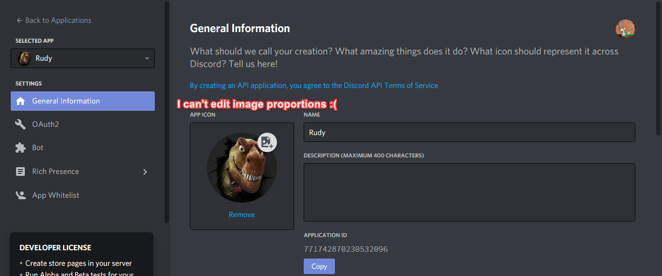 Why i can't bot's pfp proportions? · Issue #2923 · discord/discord-api ...