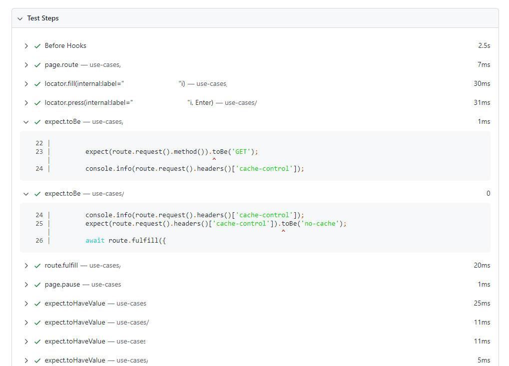 Expect Inside Await Pageroute Not Shown In Test Report Reliably · Issue 21386 · Microsoft 