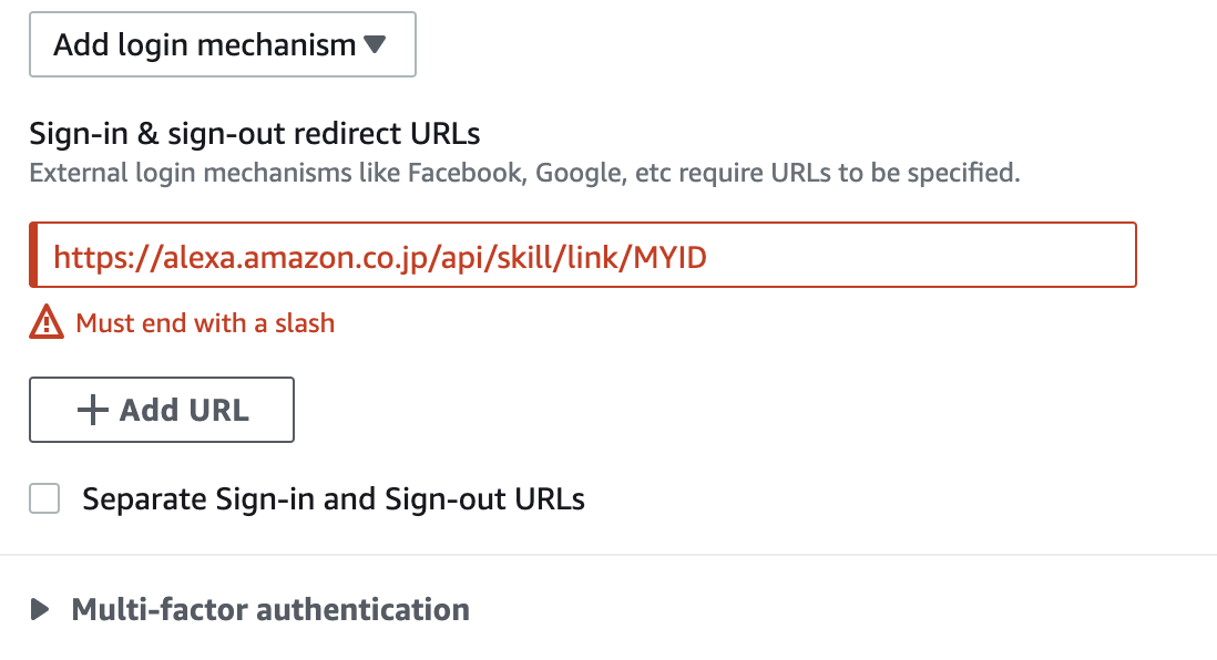 Authentification Cant Use Callback Url If It Dont End With · Issue 174 · Aws Amplify