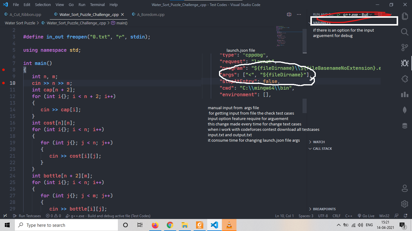 input from file for debug code option in palette · Issue #121275 ...