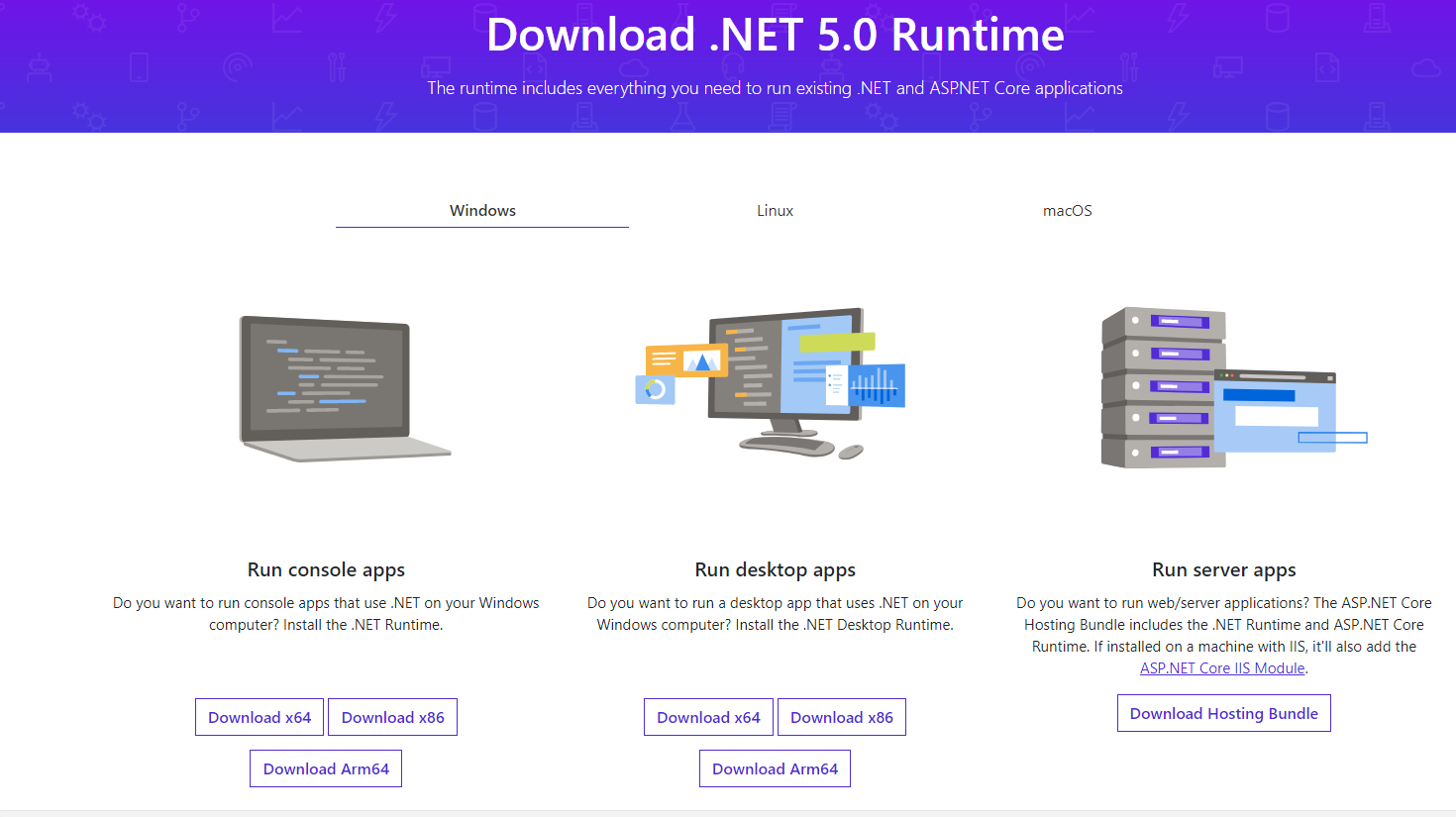 Improve Error when Desktop Runtime is not installed. · Issue #56038 ...
