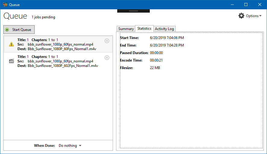 Queue Redesign · Issue #1087 · HandBrake/HandBrake · GitHub