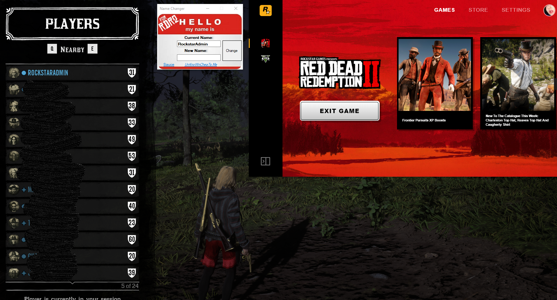 GitHub - plumbwick3d/Name-Changer-for-RDR2