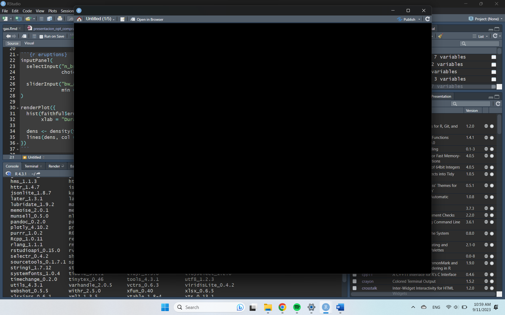 shiny presentation renders empty black screen · Issue #2514 · rstudio ...