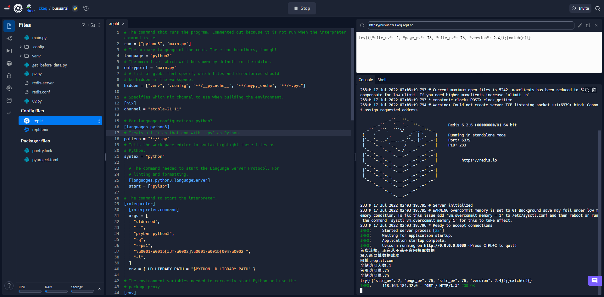 一键部署报错 · Issue #5 · zkeq/Busuanzi_backend_self · GitHub