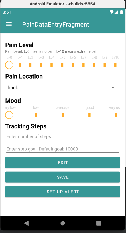 GitHub - hattiehy/pain_diary_app: A pain record application