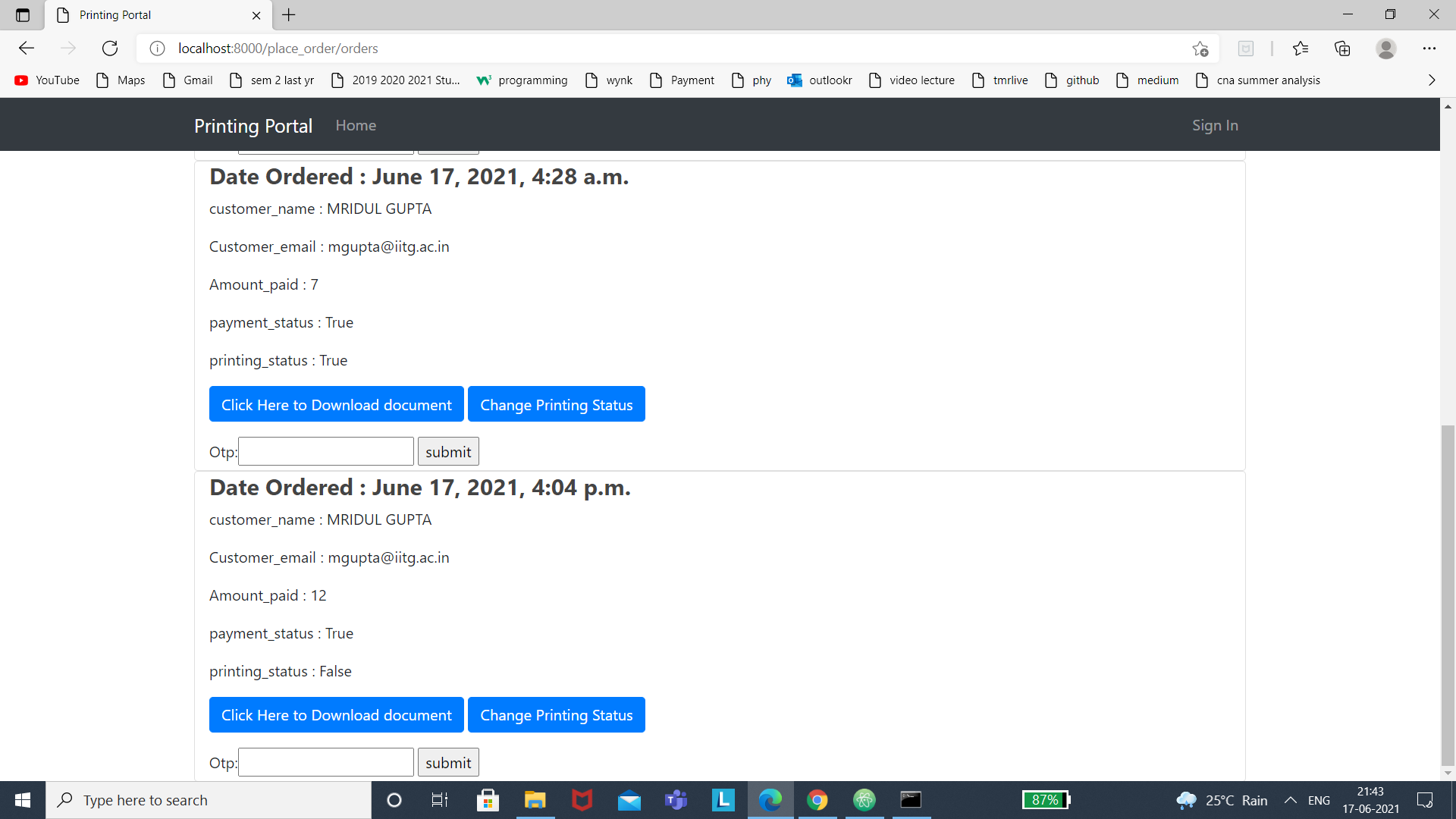 GitHub - ekeshwar610/Printing_Portal: A printing portal website ...