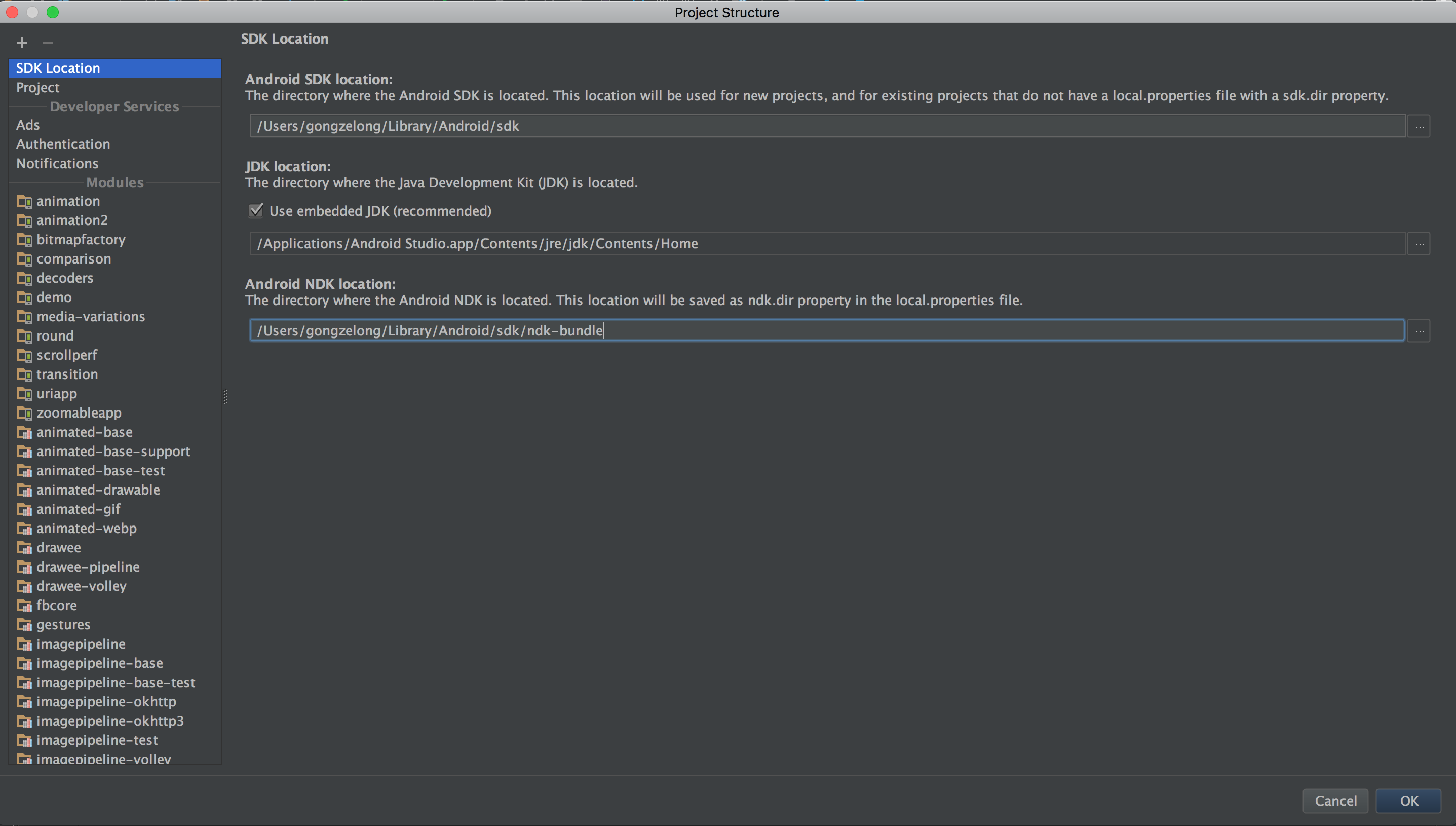 How to run the fresco demo in Android Studio · Issue #1927 · facebook/fresco · GitHub