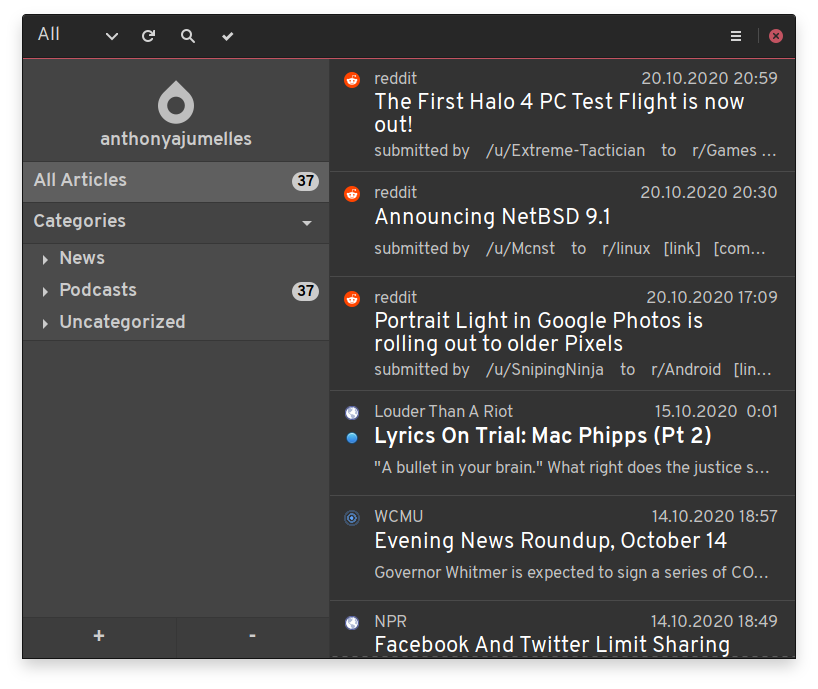 Implement Libhandy · Issue #88 · kmwallio/ThiefMD · GitHub