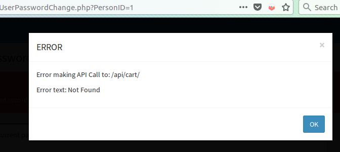 New installation with nginx "Error making API Call" · Issue #4022 ...