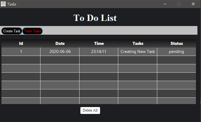 GitHub - RohanKumar110/Todolist: Todolist App with Javafx And Mysql