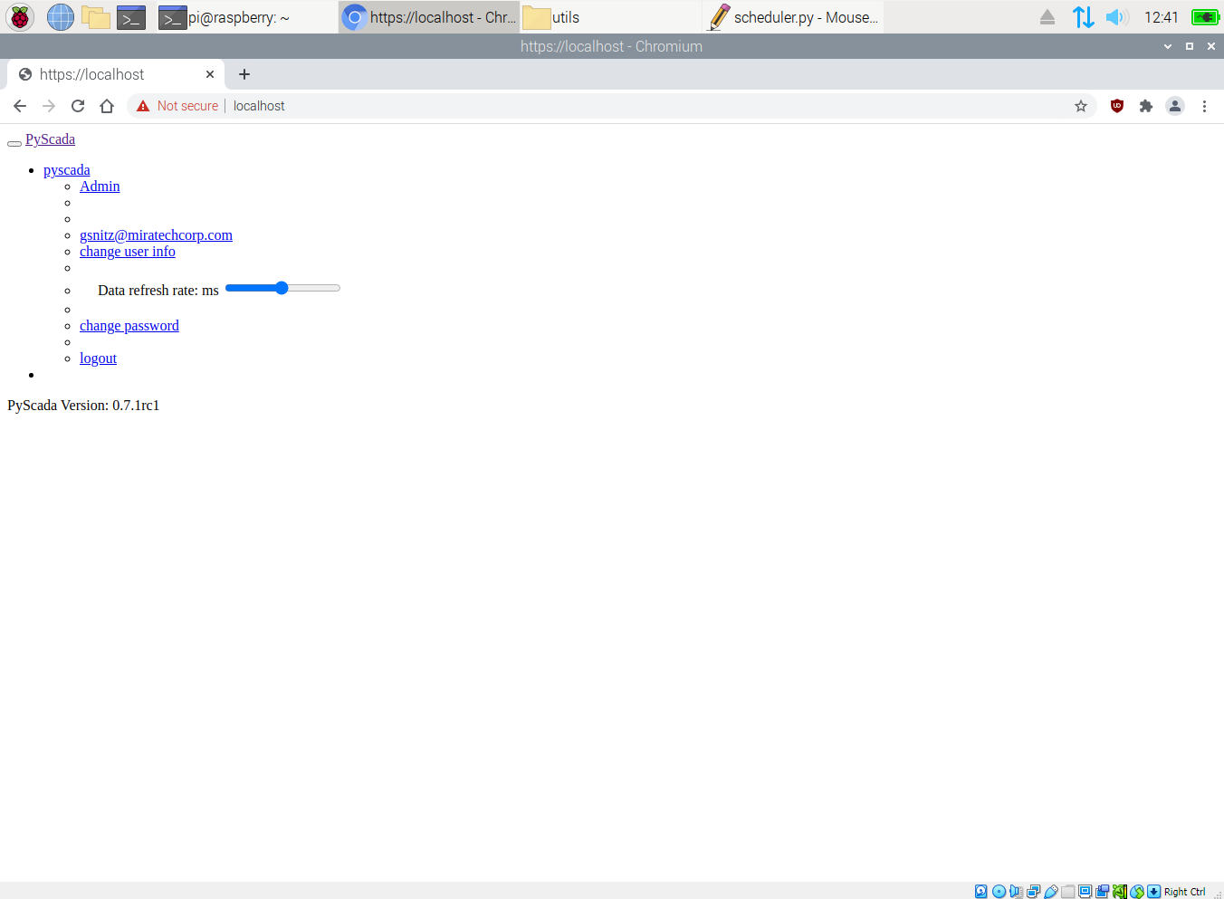 Pyscada Django Issue · Issue #34 · pyscada/PyScada · GitHub