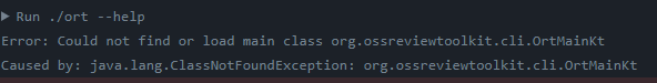 Ort.jar is not present after build · Issue #6512 · oss-review-toolkit ...