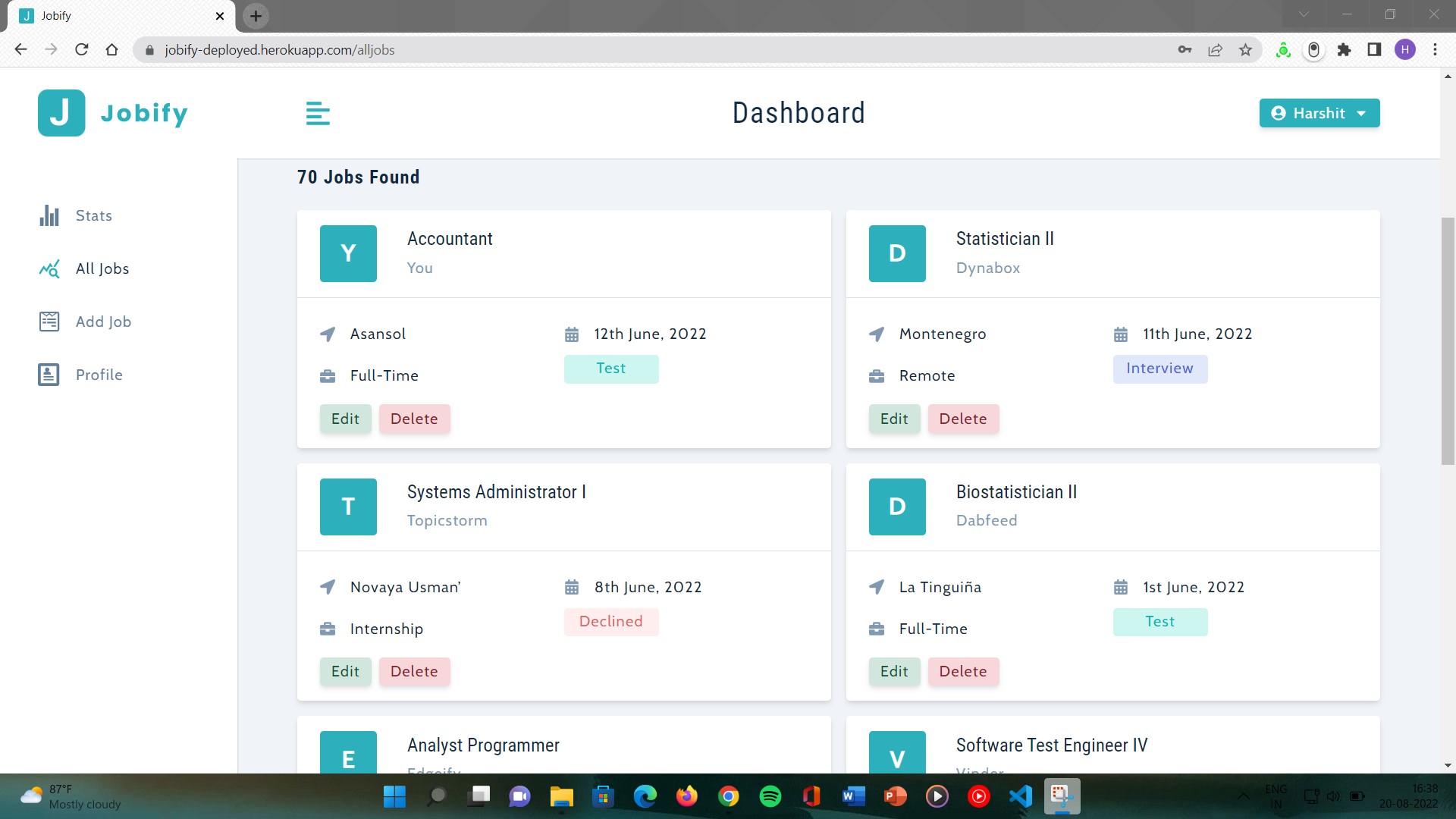GitHub - kanika-webdev/Job-Management-System