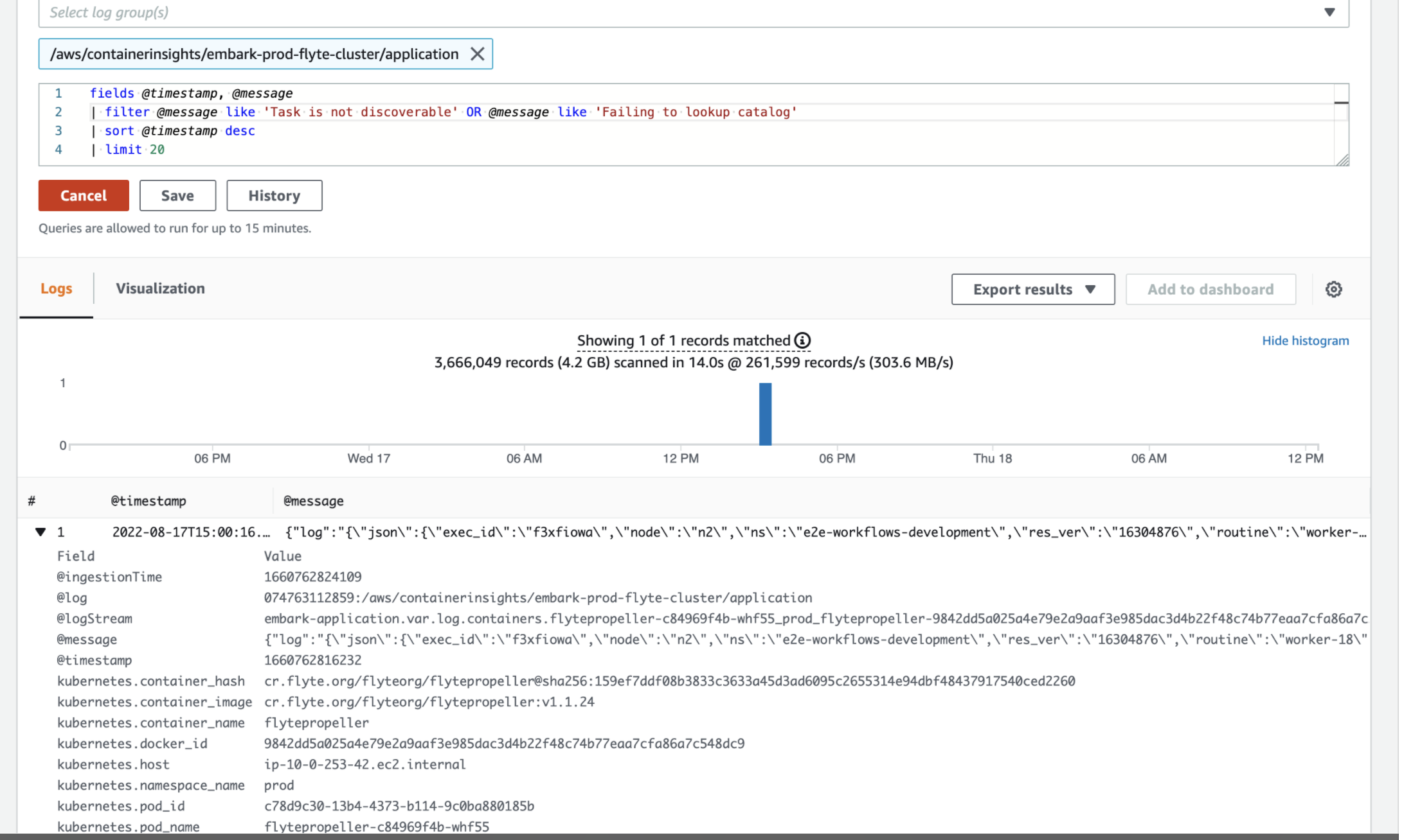 [BUG] Propeller Panic On K8s Array Task (datacatalog implicated) · Issue #2786 · flyteorg/flyte ...