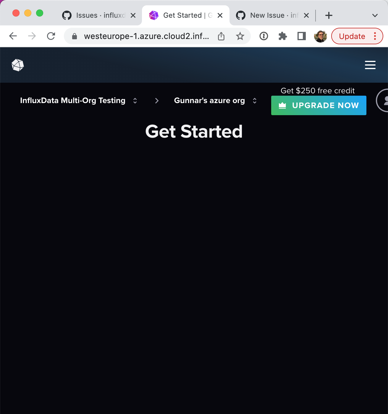 Header should collapse into hamburger menu in smaller windows · Issue #5779 · influxdata/ui · GitHub